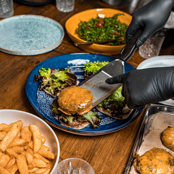 Wagyu F1 Burger Patties kaufen | Wagyu Zucht Nordfriesland